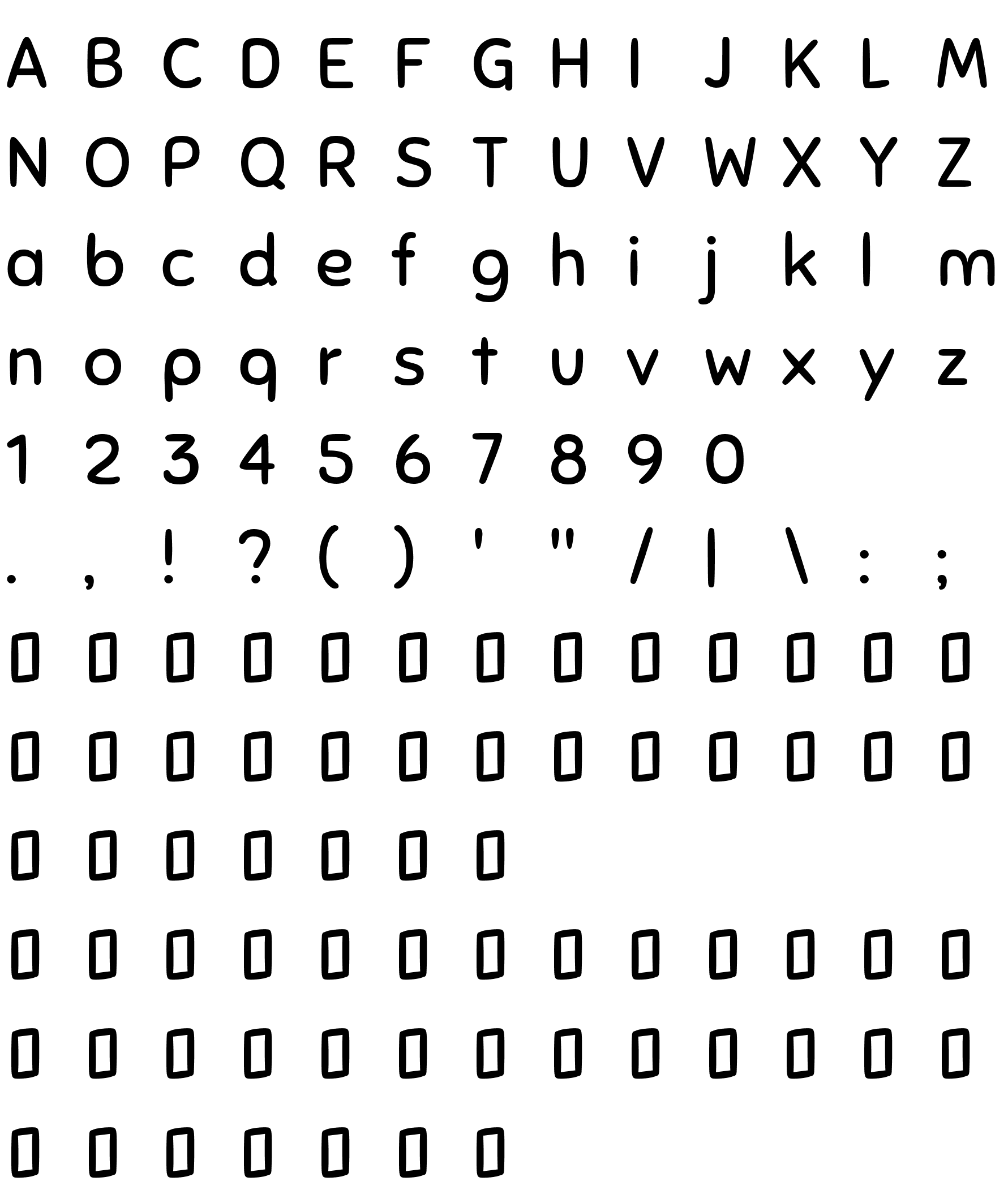 Sniglet Regular шрифт